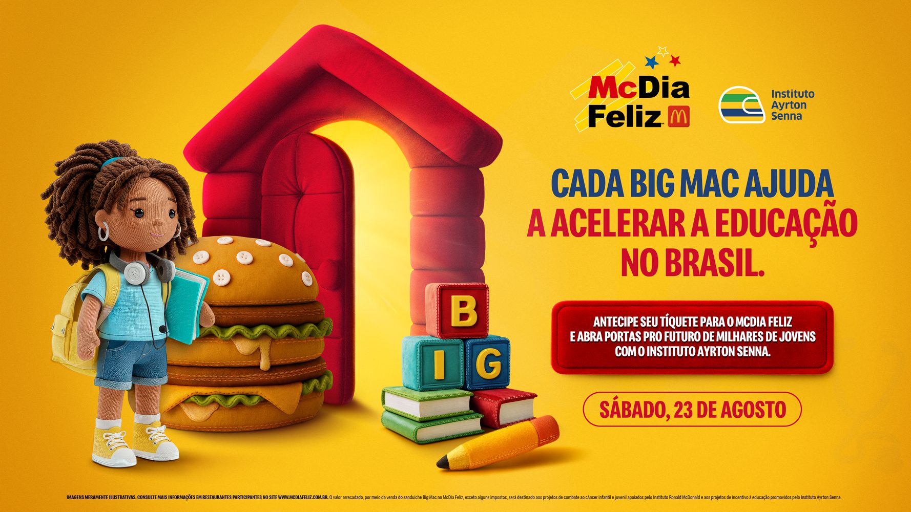 McDia Feliz 2025: transforme a educação com um Big Mac